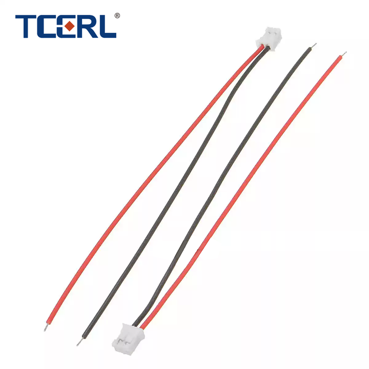 Mini Micro JST PH2.0-2p Single Head Red and Black Connection Cable ...