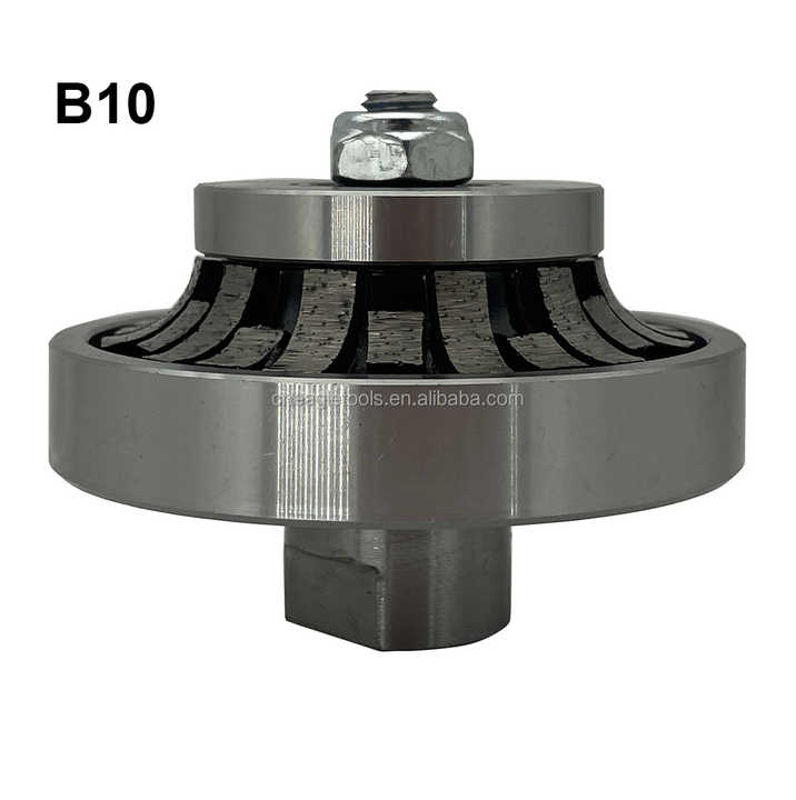 Half Bullnose Diamond Router Bit B5-B40mm Diamond Profile Router Bit ...