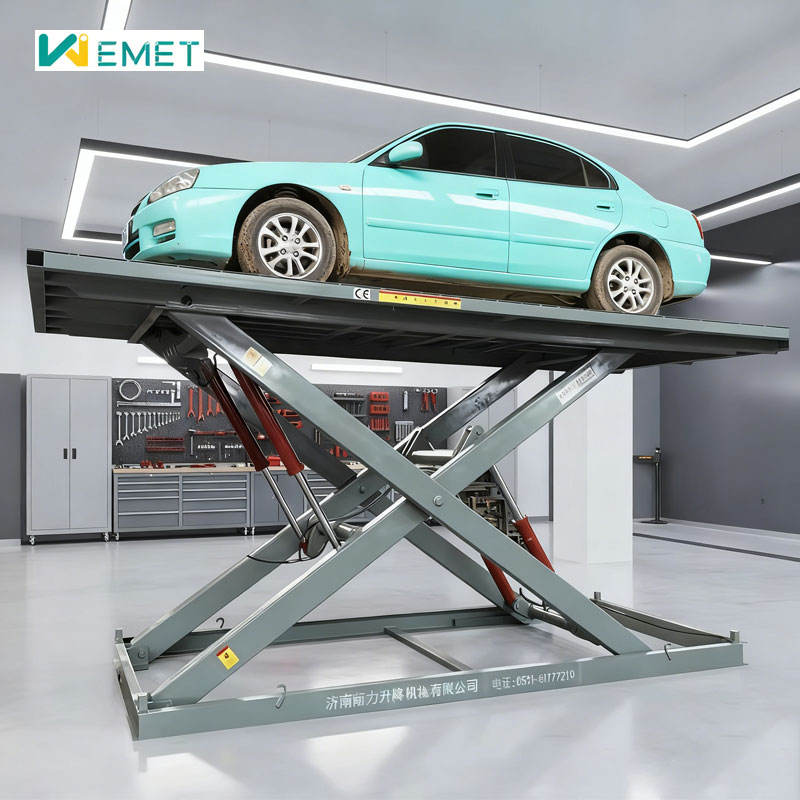 WEMET Customized Hydraulic Auto Vertical Lifting Platform Scissor Car ...