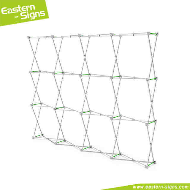 Custom Printed Tension Fabric Backdrop for Trade Shows