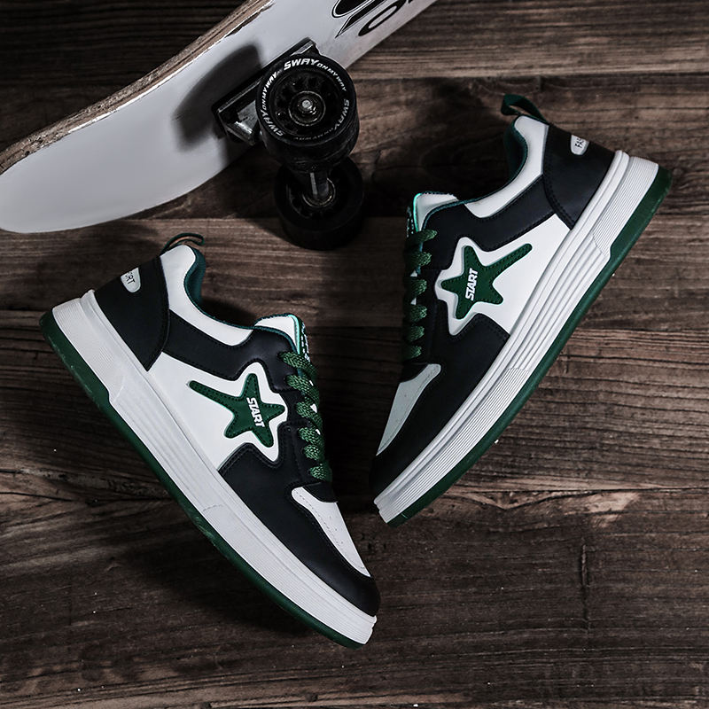 MICROFIBER PU New Men's Shoes, Breathable, Fashionable, Versatile ...