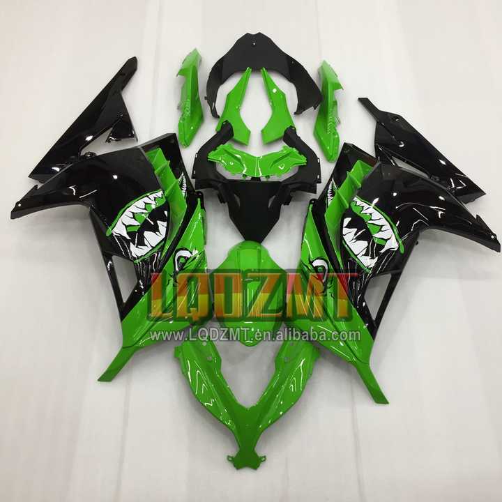 Injection for KAWASAKI NINJA ZX-3R EX300 ZX 300 Stock Green ZX3R 13 14 ...