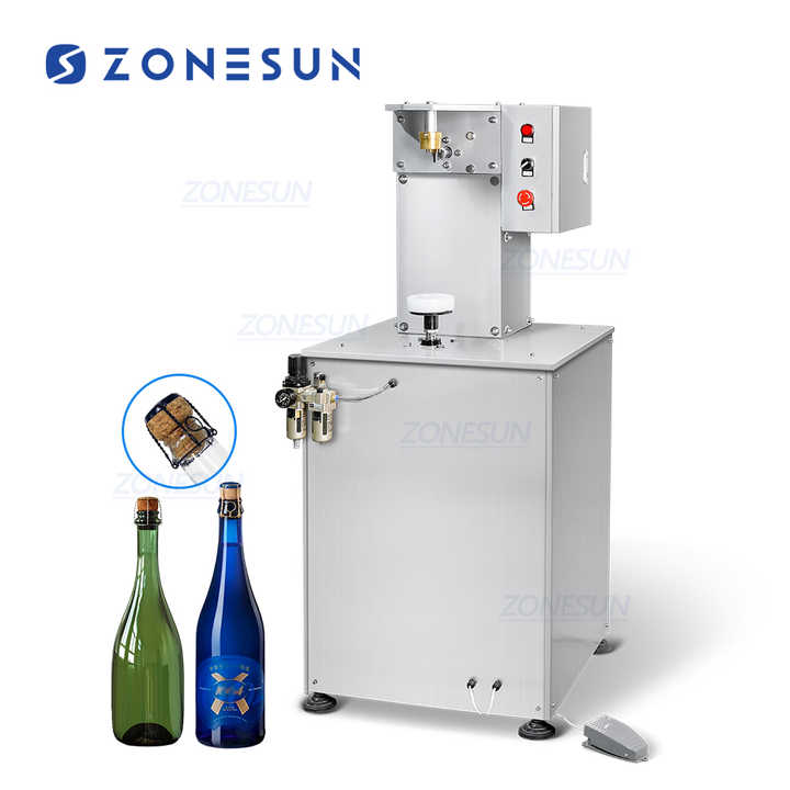 ZONESUN ZS-YG17S Semi Automatic Wine Bottle Corking Machine