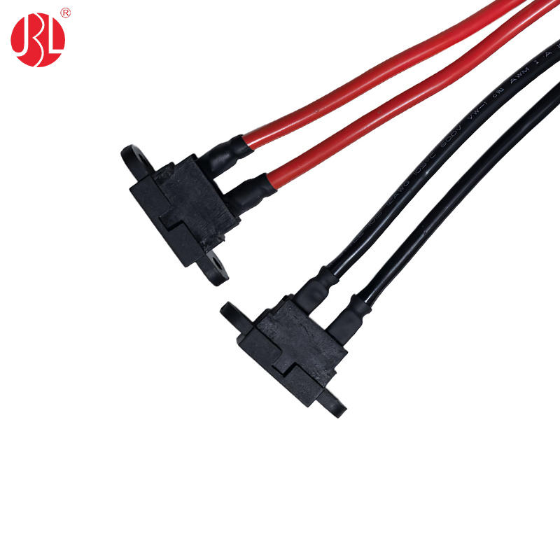 Panel Mount Automotive Fuse Holder with Wire Leads Blade Fuse Holder ...