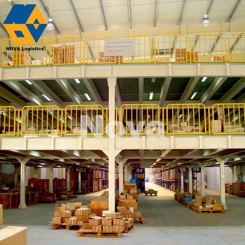 Industrial Steel Platform Warehouse Storage Mezzanine System with ...