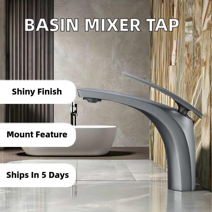 Modern Classic Zinc Basin Mixer Tap Faucet Ceramic Water Faucet for ...