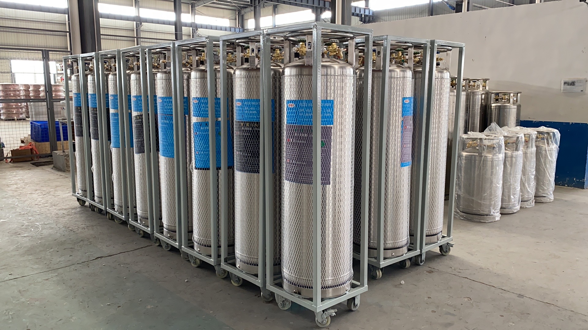 175l 2.0mpa Lng Welded Insulated Dewar Flask Cryogenic Cylinder For Sale Manufacturers ...