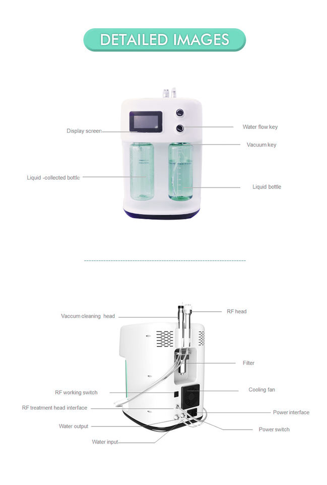 New Machine 2026 2 In1 Aqua Peeling Hydro Facial Machine Face Massager ...
