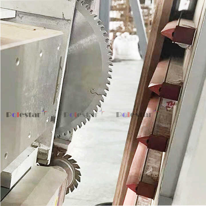 High Precision Automatic Double Blades Cutting MDF Saw