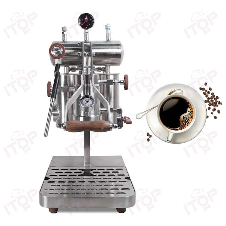 Manual Espresso Coffee Brewer Machine Professional Commercial Italy ...