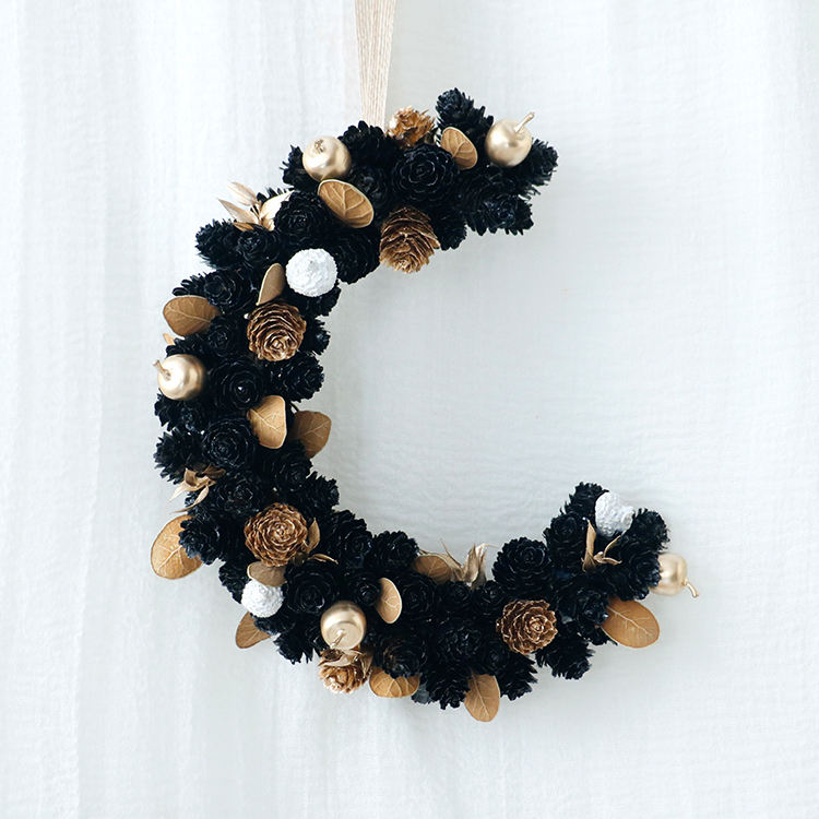 New Moon Crescent Tree Christmas Tree Star Indoor and Outdoor ...