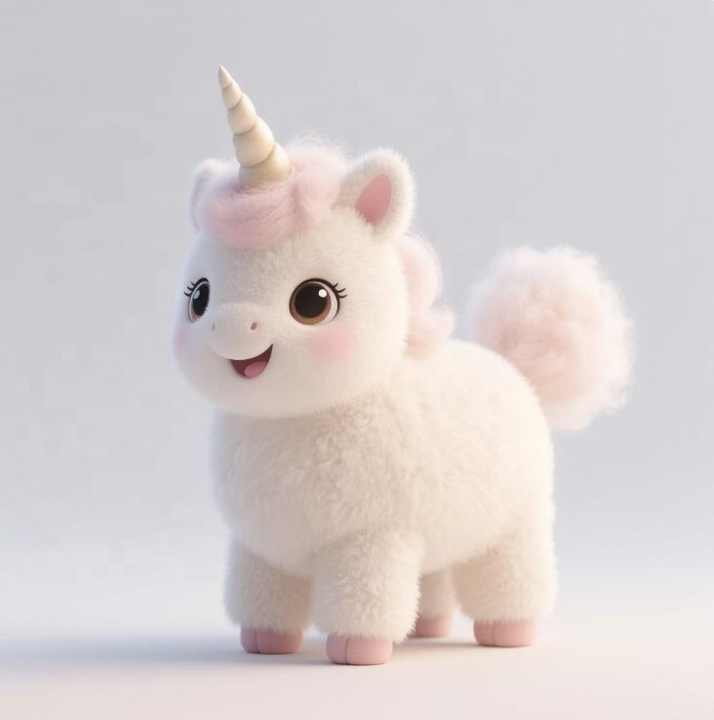 Custom Ai Design Unicorn Plush Toy Stuffed Animal Toys Doll Soft Toy ...