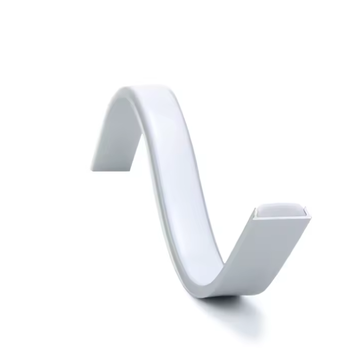 Super Slim U Shape Flexible LED Channel with Milky Cover Curve Bendable ...