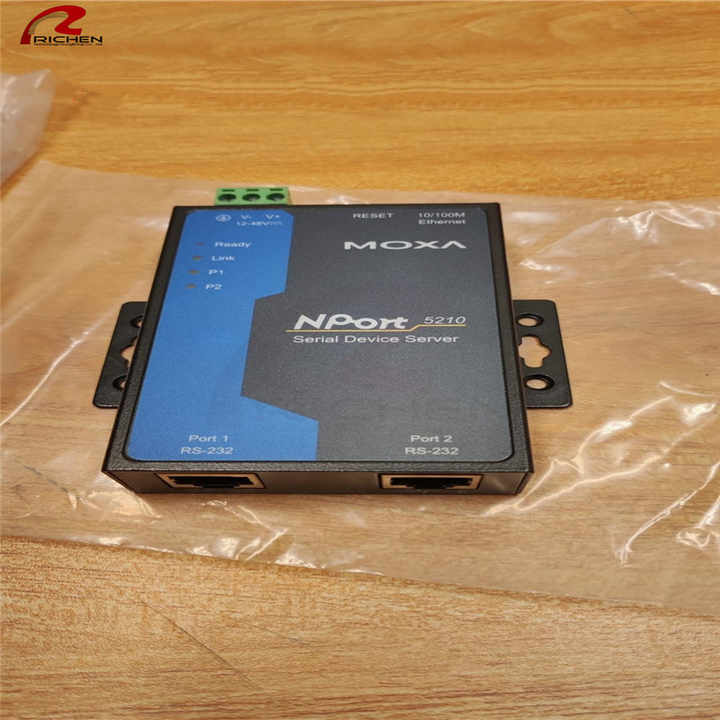 MOXA Unmanaged Ethernet Switch UPORT 1610-16 Serial Port Server in ...