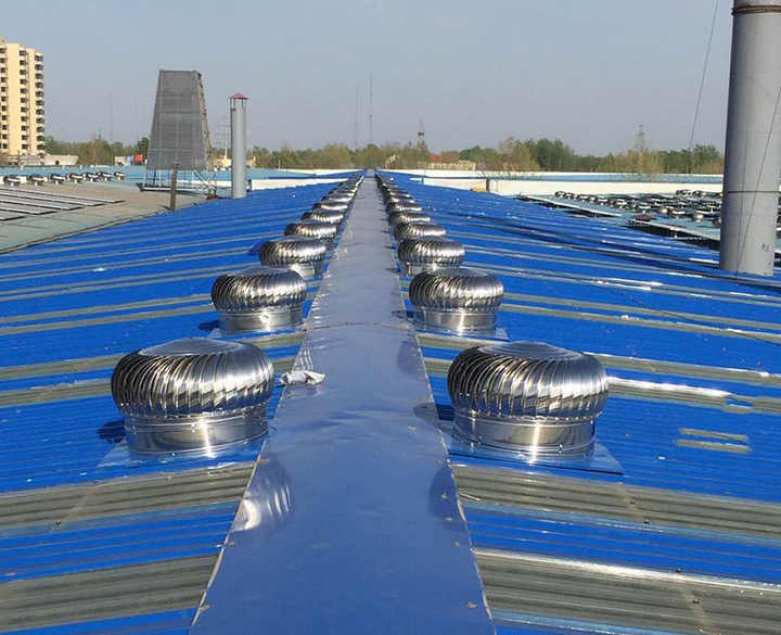 Ceiling Fan Roof Top Turbine Ventilating Fan Natural Powerless Roof Fan ...