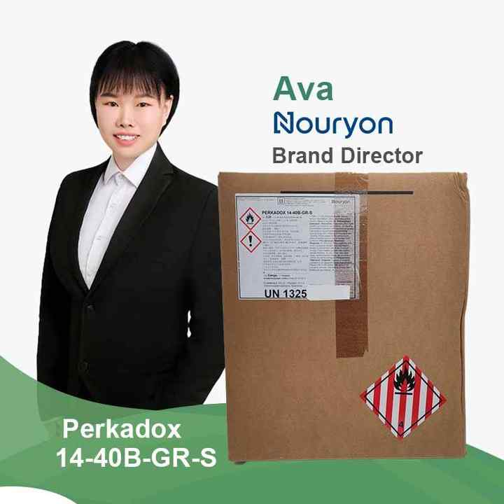 25KG/Barrel Nouryon DCP Grain Perkadox 14-40B-GR-S Crosslinker of ...