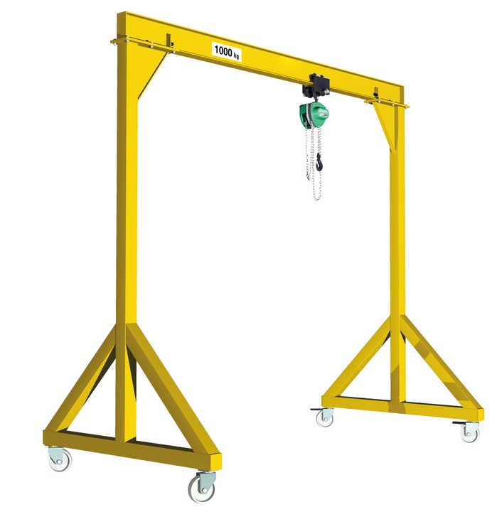 Mini Gantry Crane - 1 to 5 Ton Portable Cranes for Easy Lifting