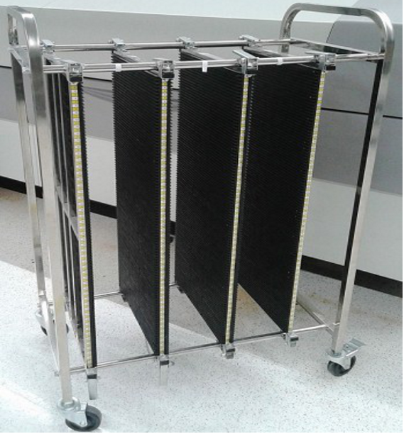 SMT Antistatic ESD Magazine Rack Electronic Plastic Anti-Static PCB ...