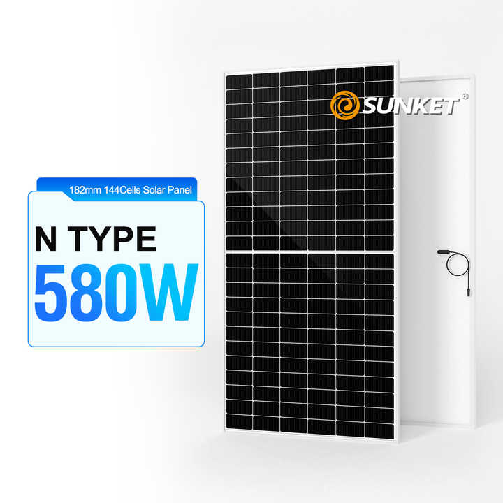 550W Solar PV Module - Efficient Mono Panel Performance