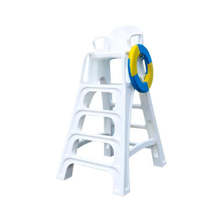 Durable Plastic Lifeguard Chairs for Swimming Pool Safety