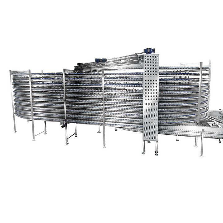 High Productivity Spiral Cooler for Bread & Hamburger Toast