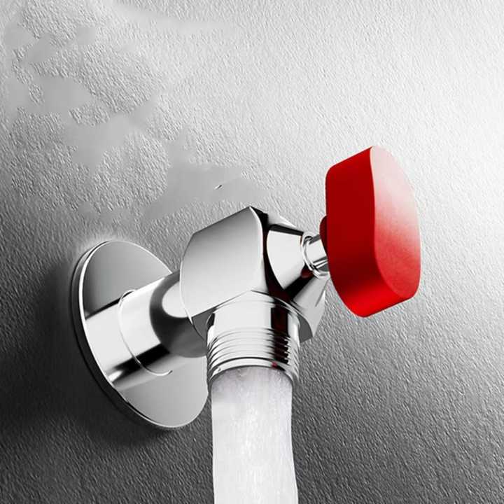 Factory Wholesale Brass Chrome Plated Triangle Valve 1/2 Bathroom ...
