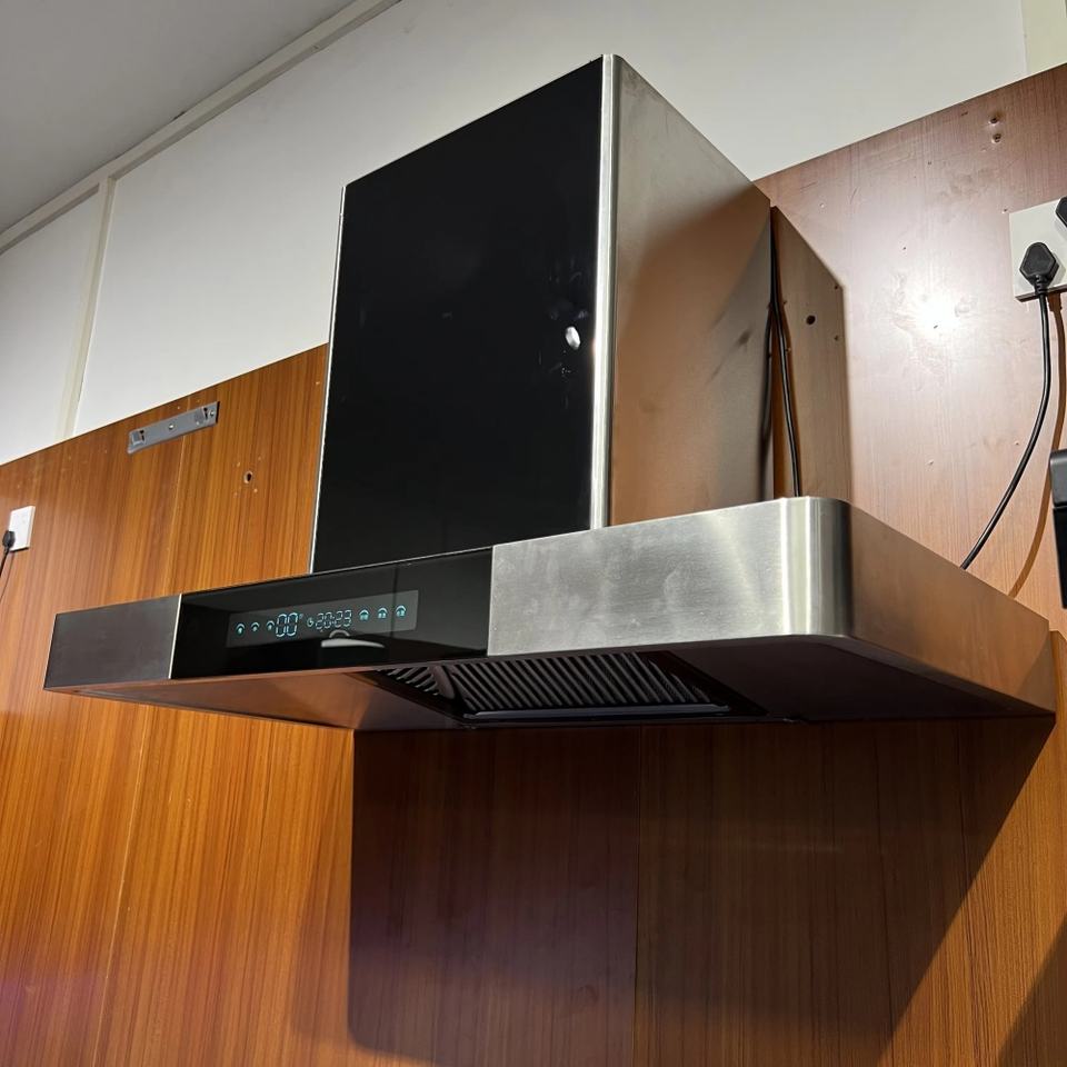 Big Suction Smart Extractor Range Hood Cooker Hood for Kitchen Aluminum ...