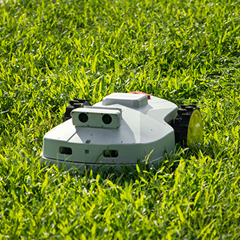 GPS Wireless Robotic Lawn Mower with Smart Lawn Cutting Features And1.5 ...