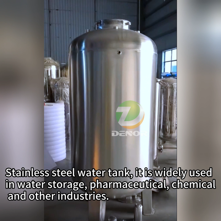 A Variety of 200L, 500L, 1000L Horizontal Fixed Stainless Steel Water ...