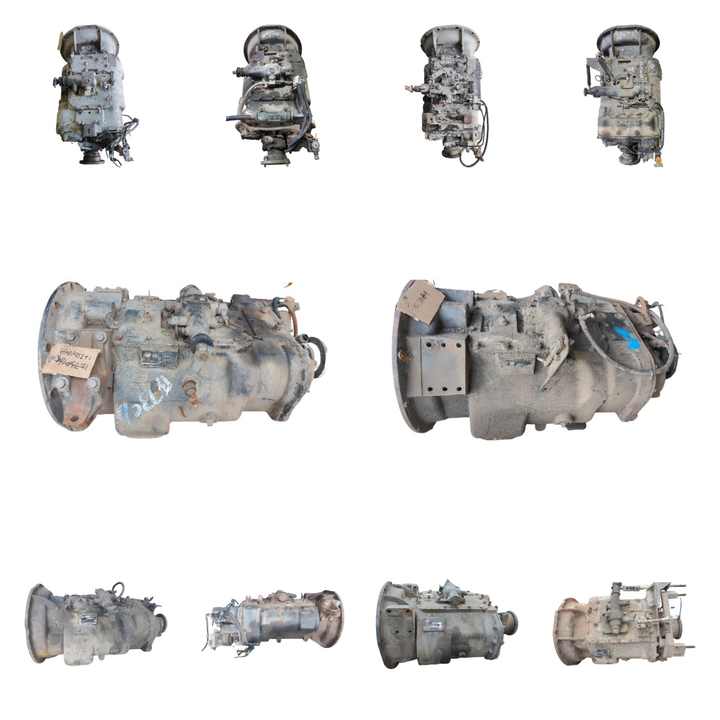 Gearbox Fast Manual Transmission 12JS160T Used for HOWO 12 Gears Heavy ...