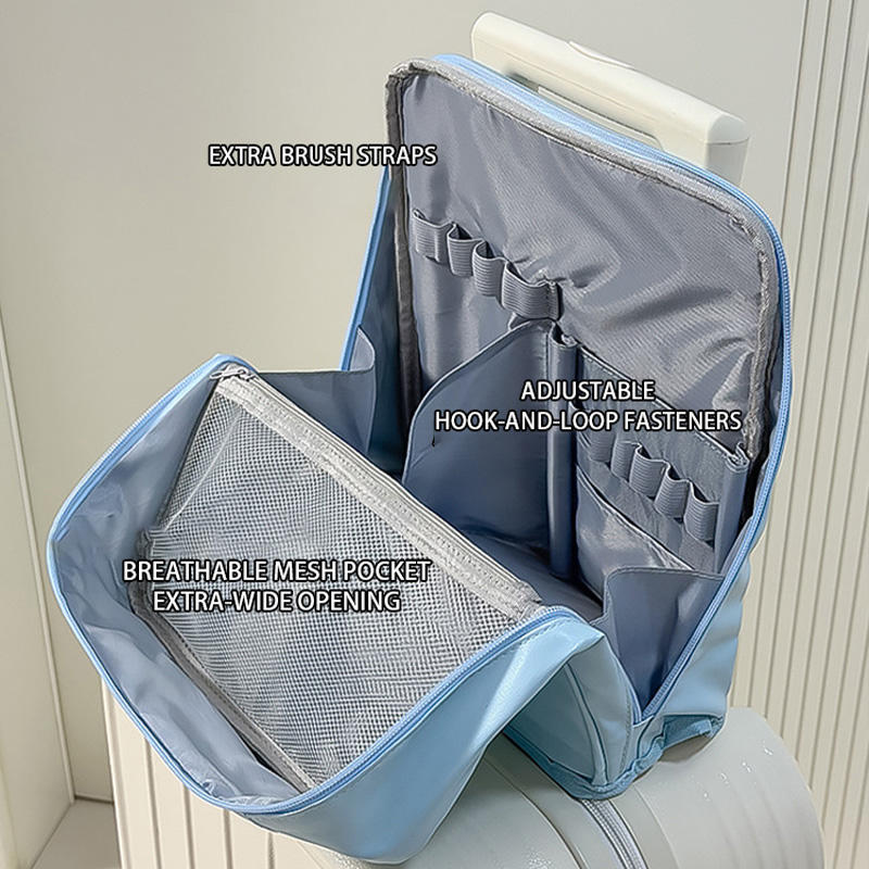 2026 New Waterproof Eco-Friendly Large Makeup Bag Fashionable Portable ...
