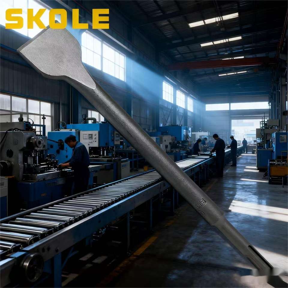 Industrial Cold Chisel SDS Plus Flat Chisel Hex Shank 40Cr Steel 50 ...