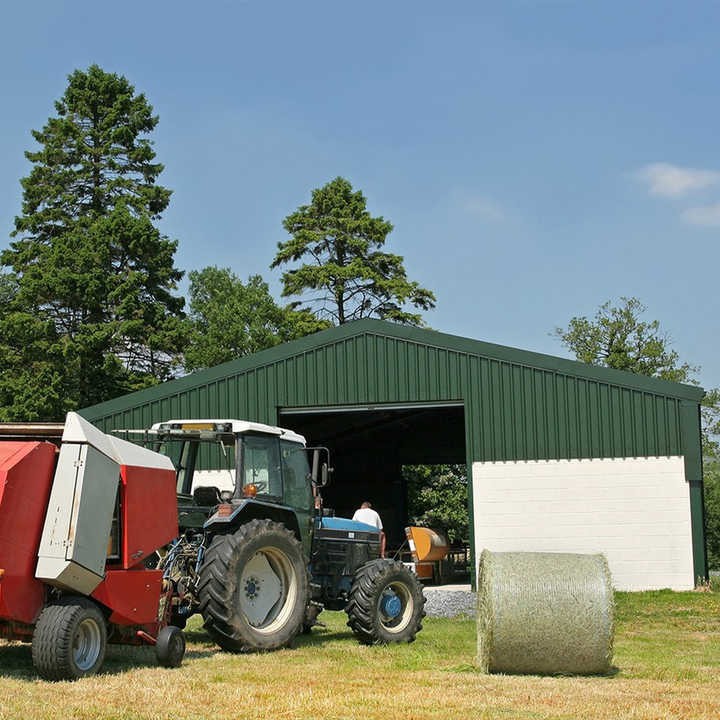 Prefabricated Metal Barn Warehouse Building - Durable & Versatile