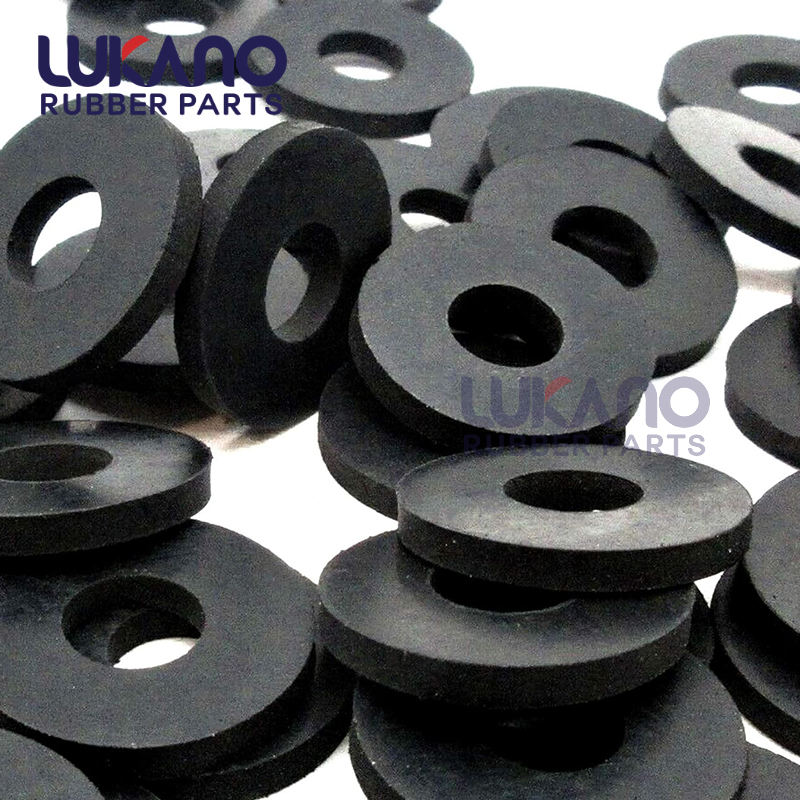 Vibration Damping Rubber Washers NBR / EPDM / Silicone / Neoprene ...