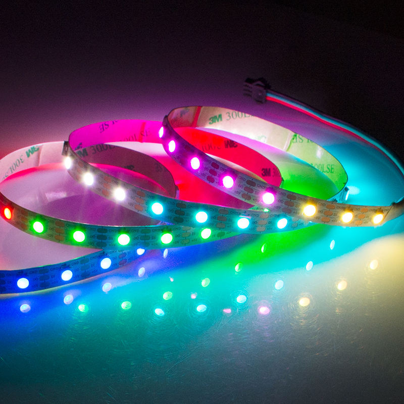 Single Pixel 5V Digital 60LEDs LC8812DCT WS2812B LED Strip Digital ...