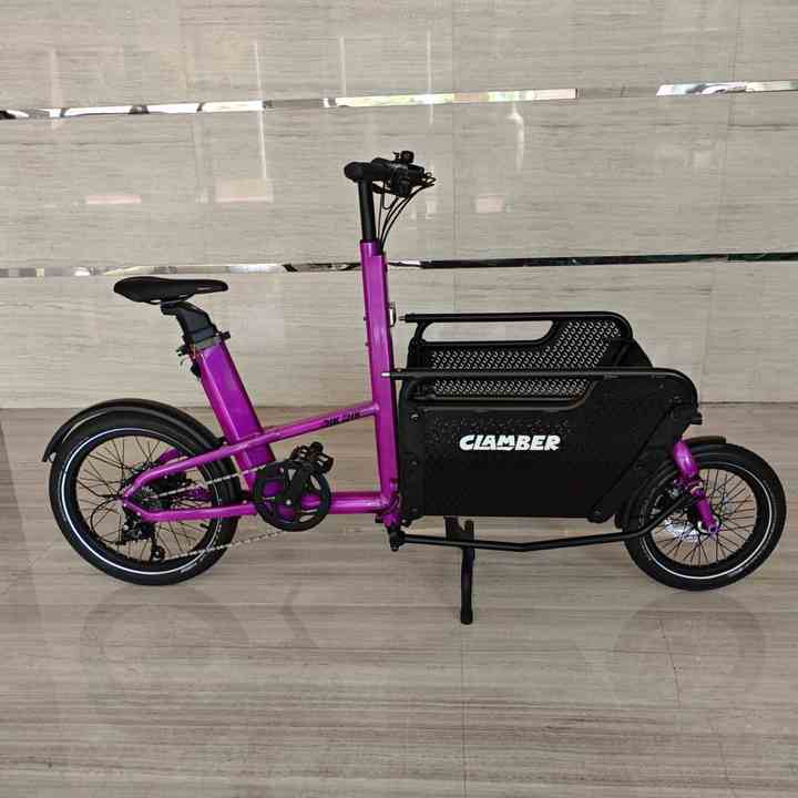 Folding Front Load Box Cargo Bike Nimble & Convenient for Travel ...