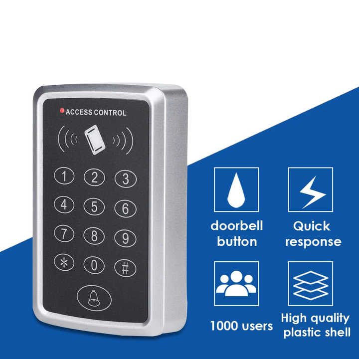 125khz RFID Access Control Keypad EM Card Reader System