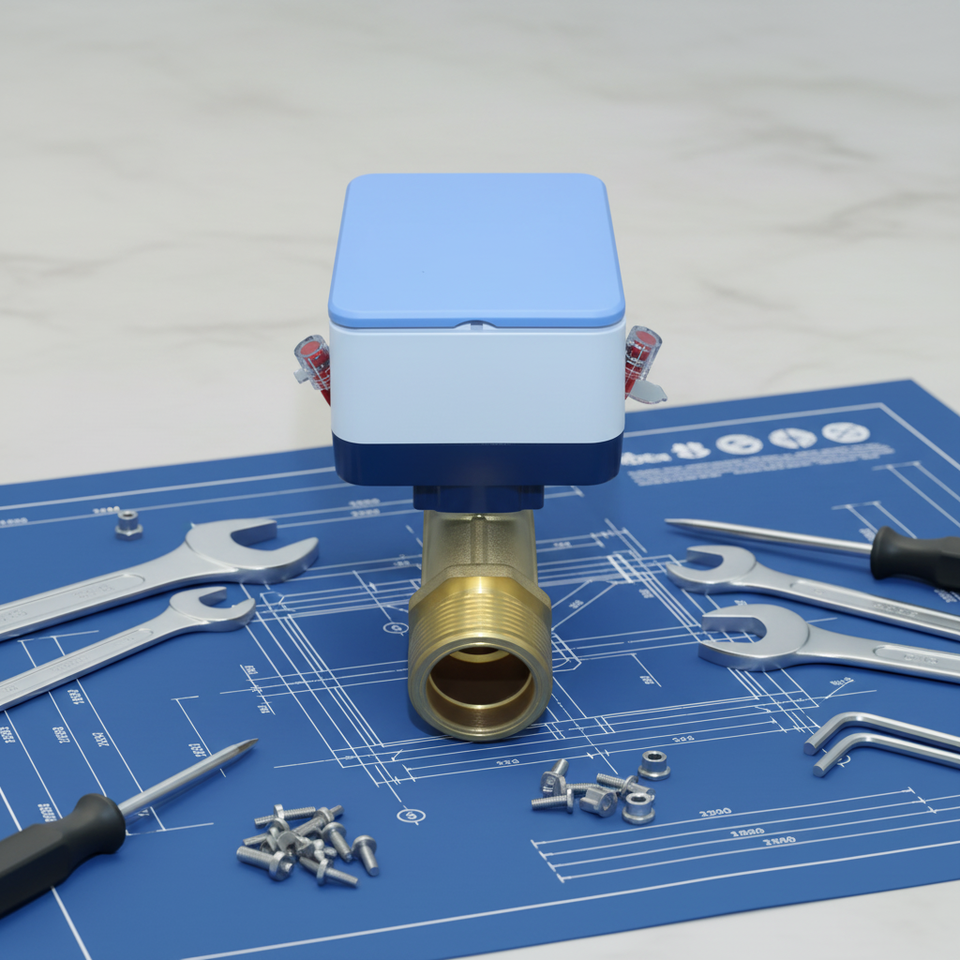 High Accuracy R400M RS485 LoRaWAN Pulse Output Ultrasonic Water Meter ...