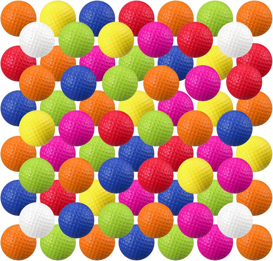 20 Pack Foam Practice Golf Balls for Golf Driving Range-Lightweight ...