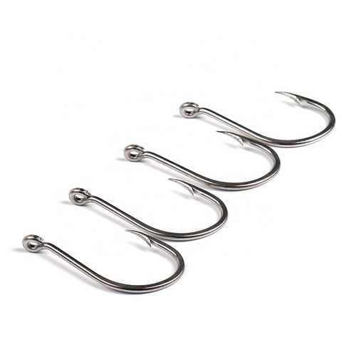 Custom Stainless Steel Big Game Sea Tuna Fishing Hooks 39960 Shark ...