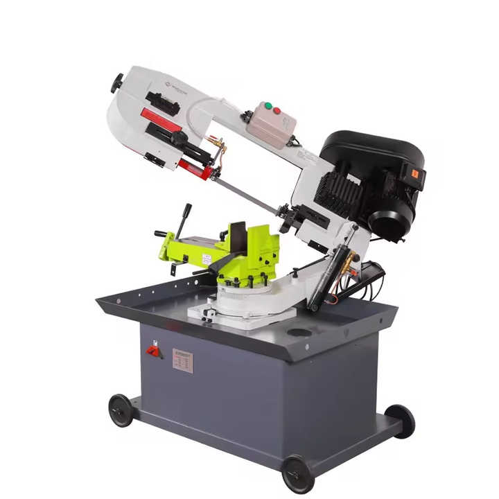 Mini Band Saw Machine 712N Horizontal Solid Metal Cutting Saw Machines ...