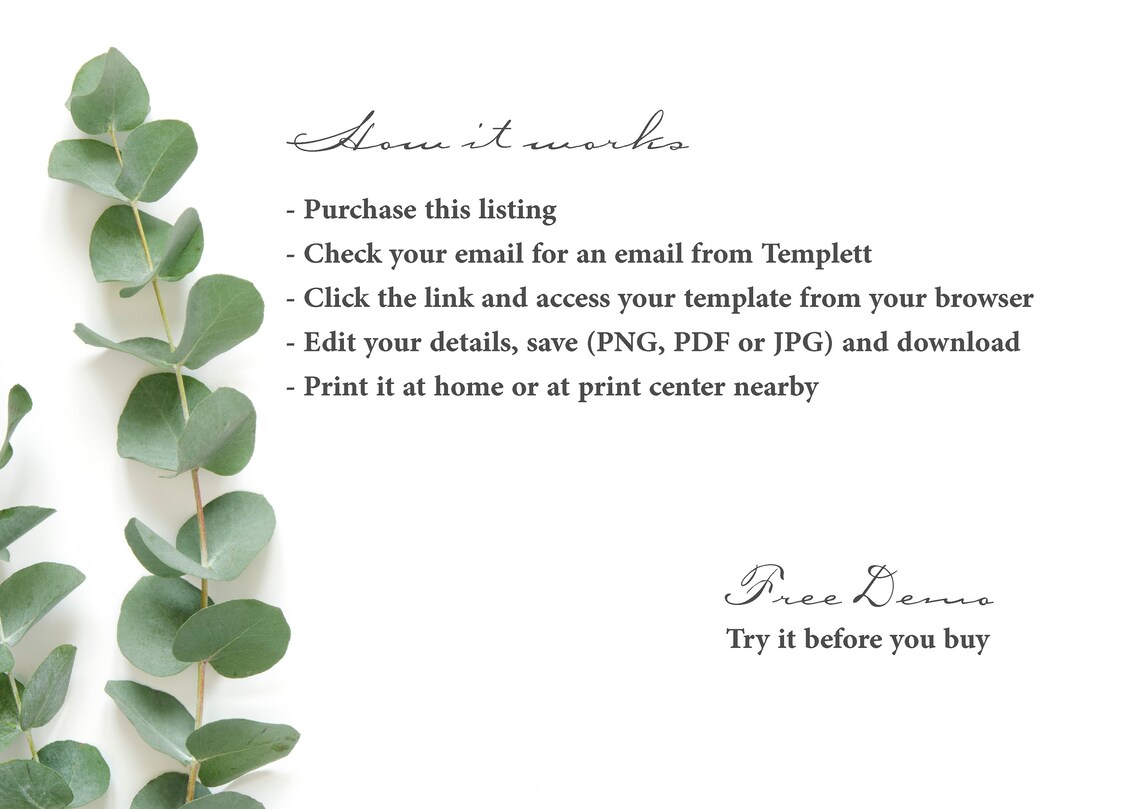 Expresiones Creativas con plantilla de tarjeta de menú de boda ...