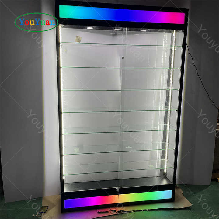Lockable Glass Showcases - Elevate Your Smoke Shop Display