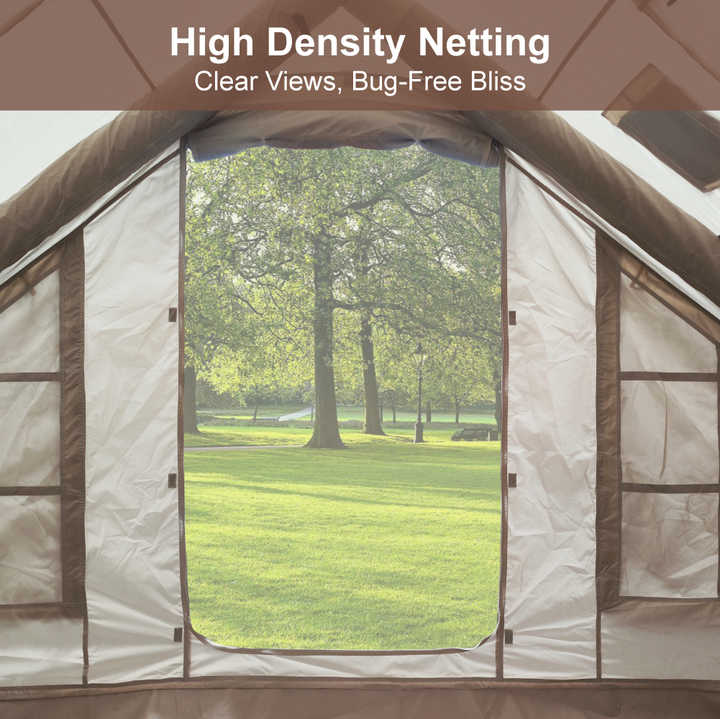 TOURUS Glamping Camping Inflatable Tent - Durable & Spacious