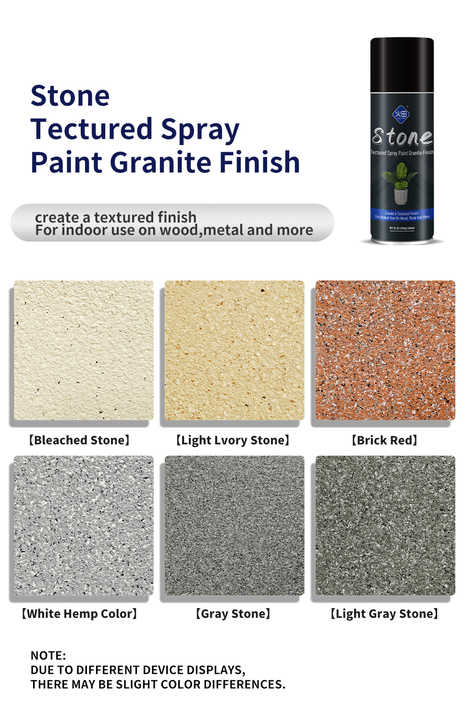 No Odor Aerosol Exterior House Paint Stone Texture Effect with ...