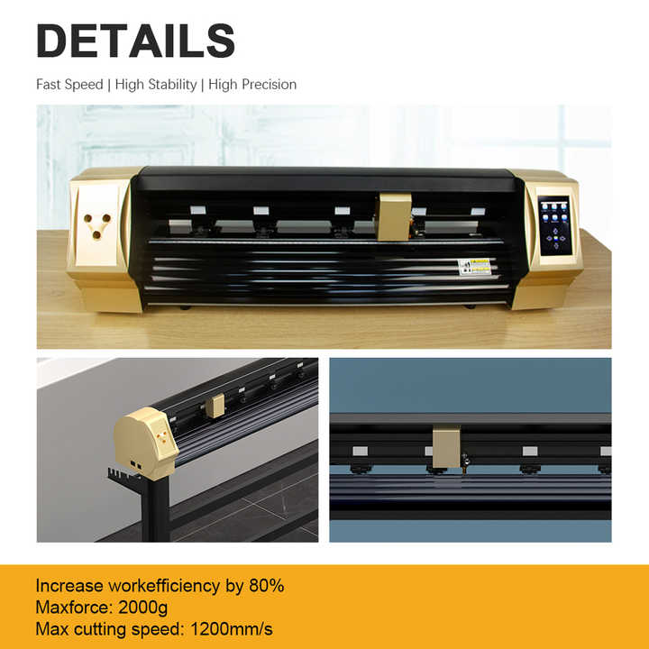 MOMOTECH 24-Inch Servo Motor Vinyl Cutting Plotter Machine with ...