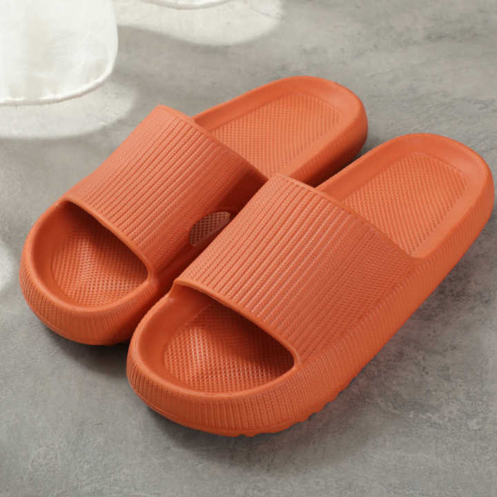 2025 EVA Indoor Slippers Soft Cloud Slippers Thickened Thick Sole ...