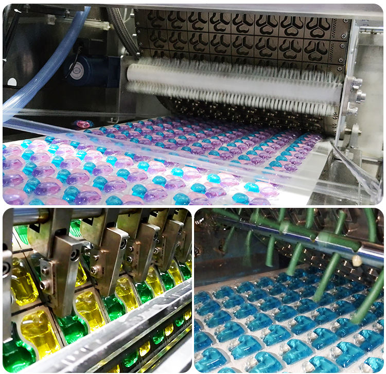 Washing Capsule Machine Capsule Filling Packaging Machine Laundry ...