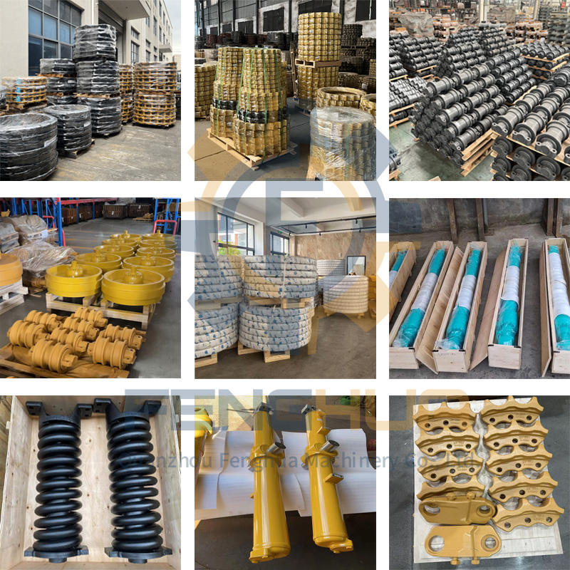 Excavator Undercarriage Parts Track Roller Carrier Rollers R60-7 R130 ...