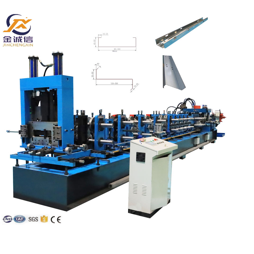 Continuous CZ Section Steel Frame Machine High Output Stable ...